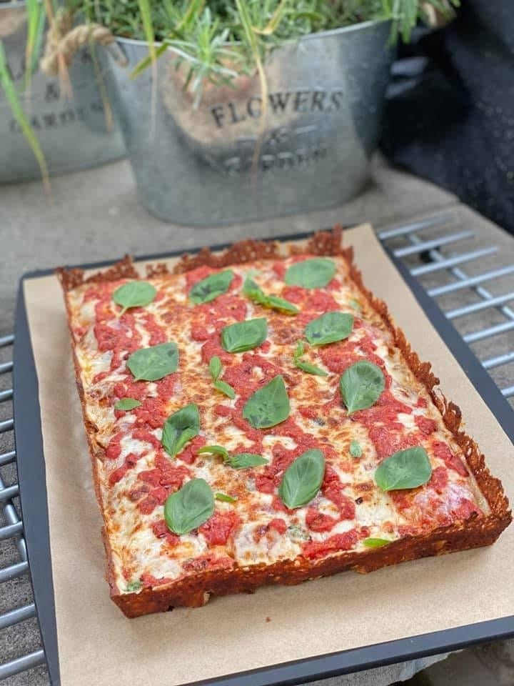 Cheese-Crowned Detroit-Style Pizza — Ooni Canada